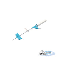 Catheter, IV/Subcutaneous, Saf-T-Intima, Safety, With Y-Adapter, 24G x ...