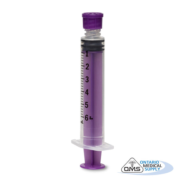 ENFit Oral/Enteral Syringe 6ml – Ontario Medical Supply Inc.